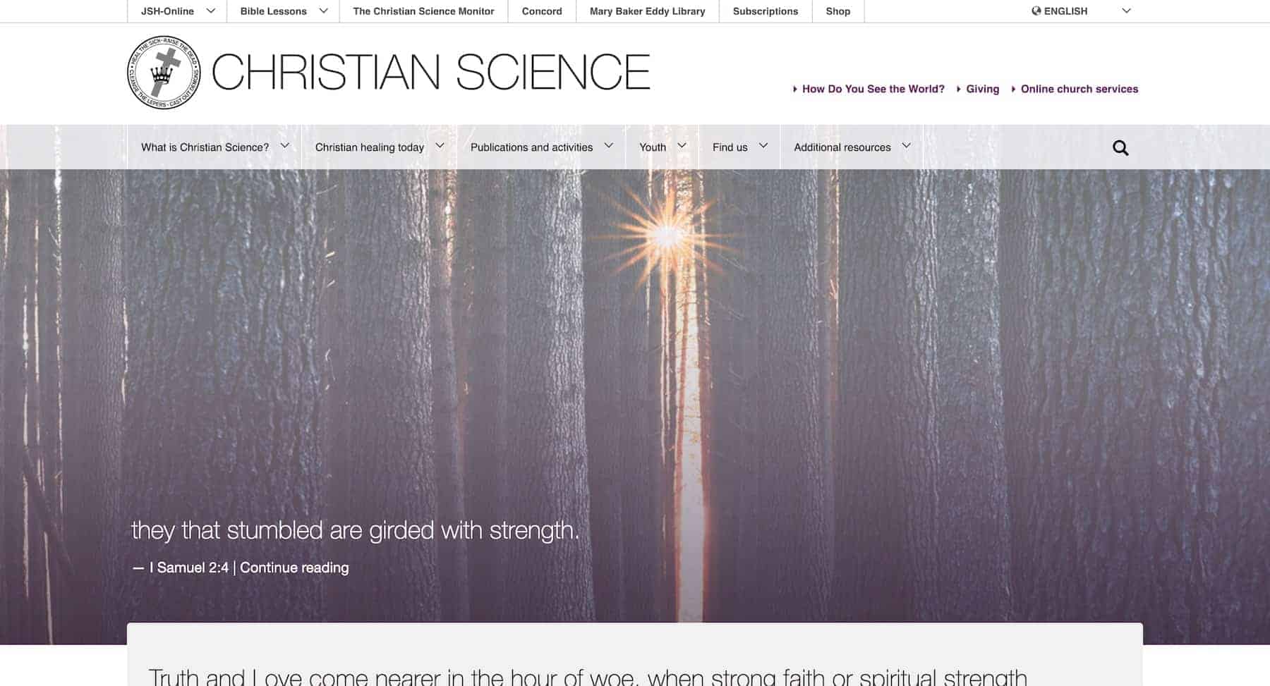 Publications - Christian Science Woodstock